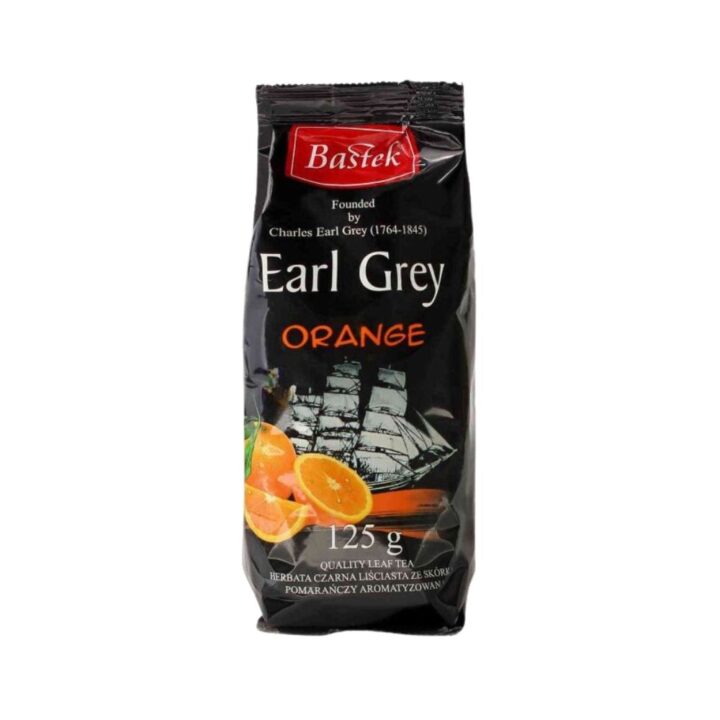 Biri arbata Bastek Earl Grey Orange, 125g - Sakrusta.lt